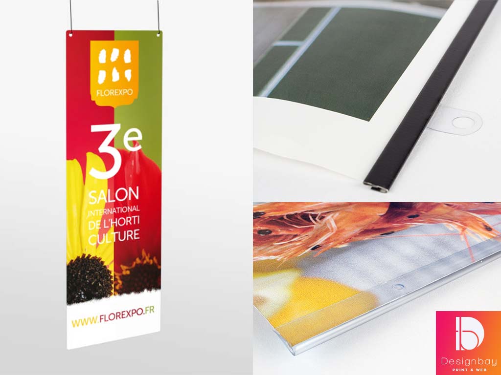 Kakemonos tissu ou papier pour galeries marchandes ou décooration ...